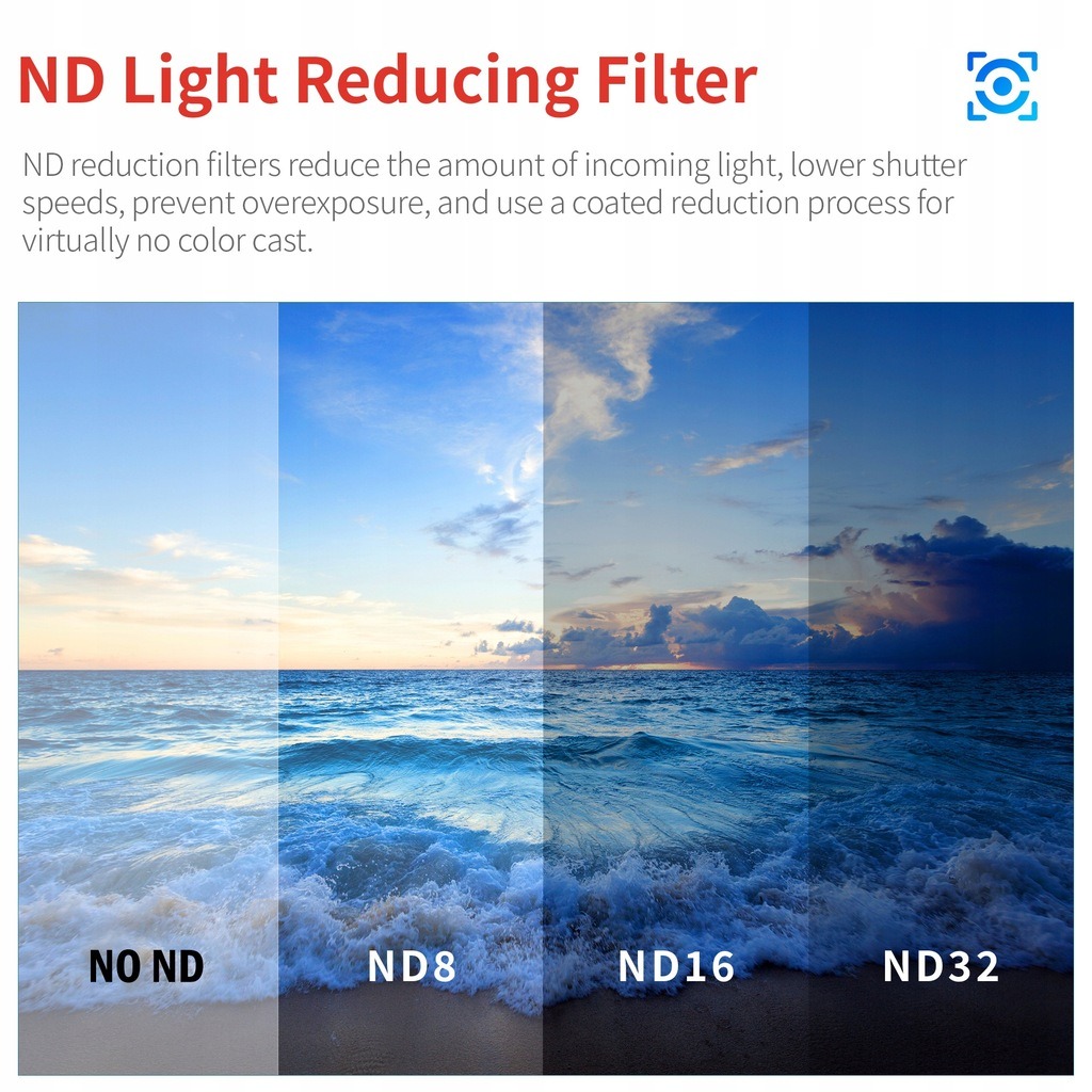 STARTRC 4-pack ND Filter Set for Gopro 13 (Screw On) - KiwiQuads